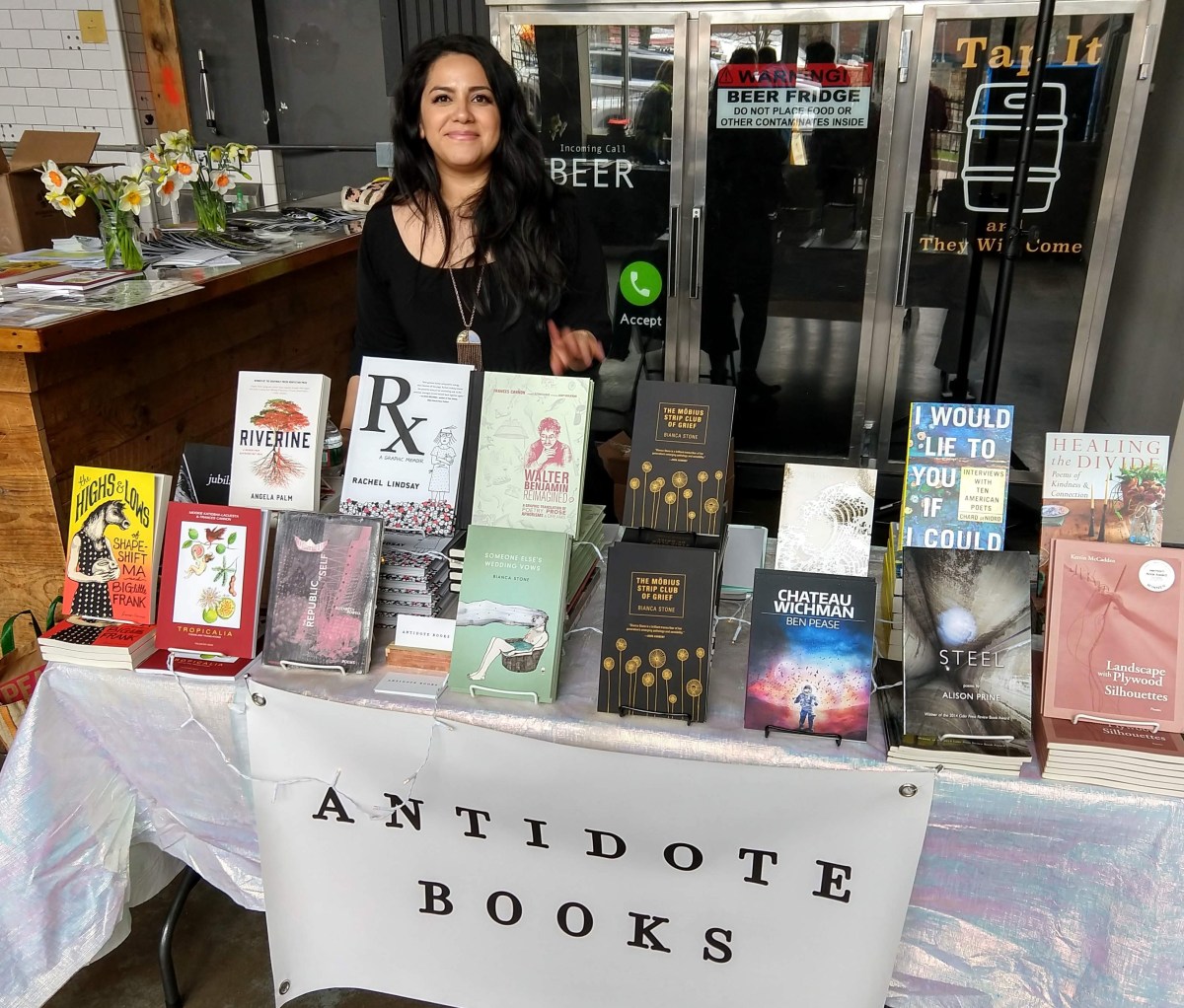 Reading from my new book with poets at the Ruth Stone Foundation ...